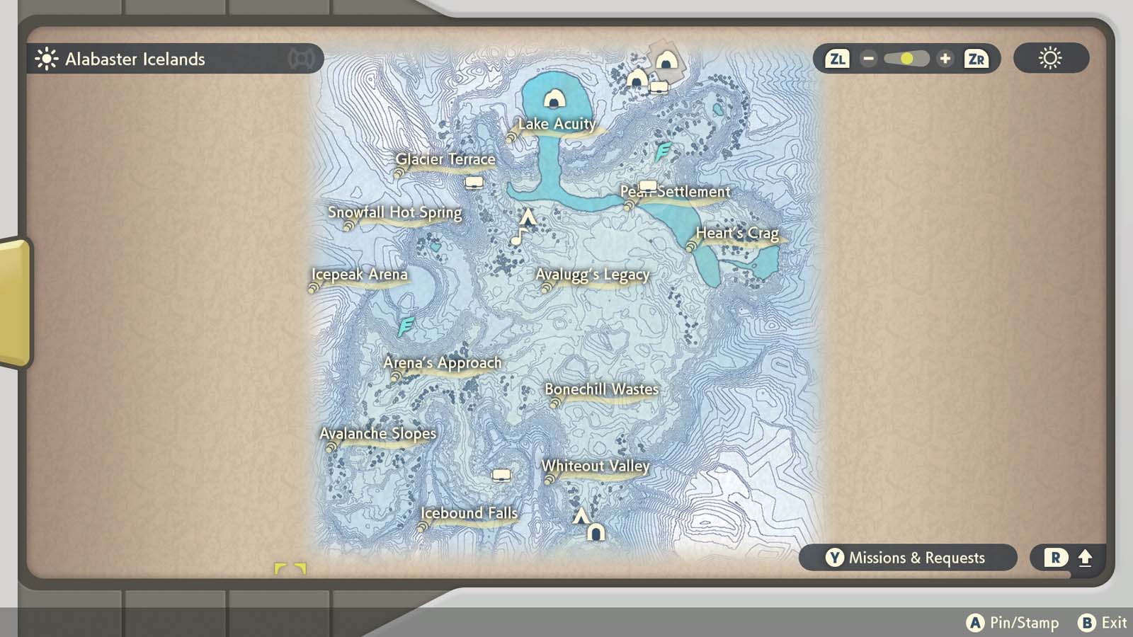 Alabaster Icelands Map & Pokemon Guide - Pokémon Legends: Arceus ...