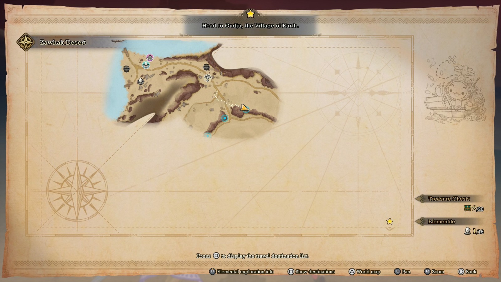 Zawhak Desert - Visions of Mana Walkthrough - Neoseeker