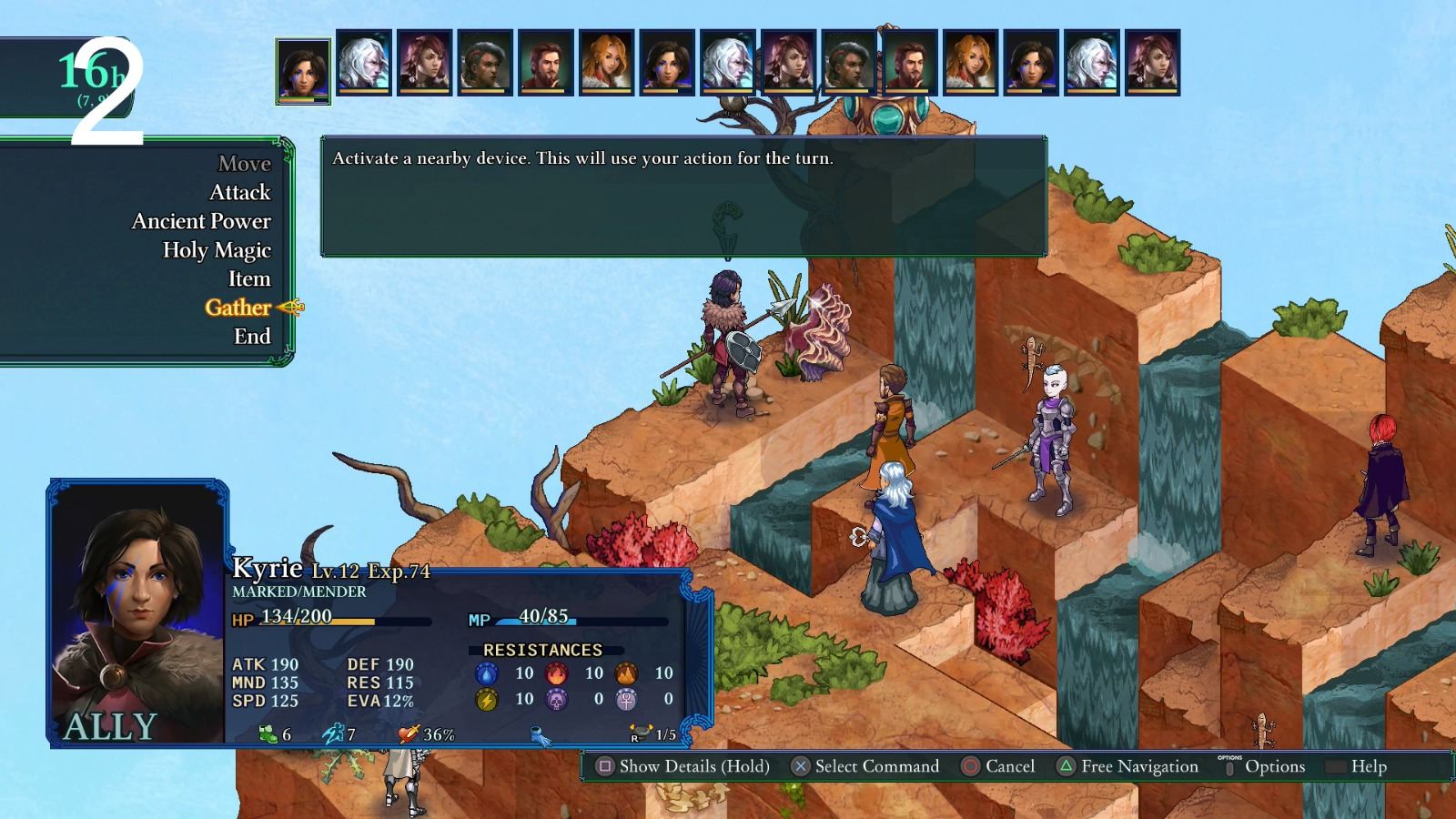 Battle 10 - The Resting Giants Walkthrough - Fell Seal: Arbiter's Mark ...