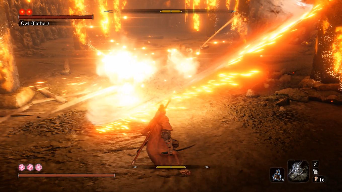 Boss: Owl (Father) - Sekiro: Shadows Die Twice Walkthrough - Neoseeker