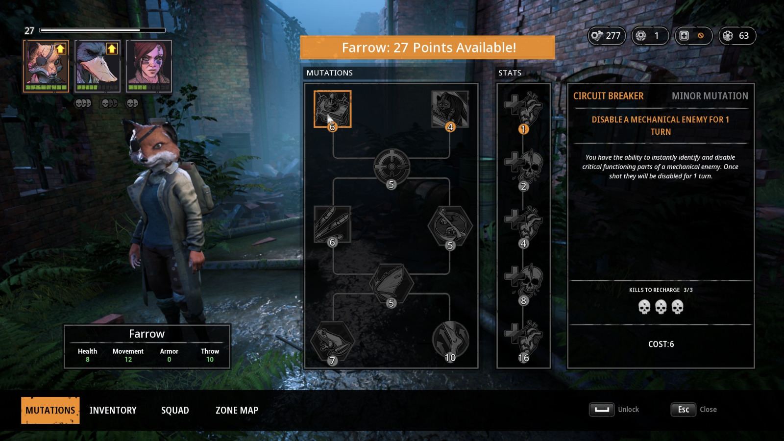 Mutations - Mutant Year Zero: Road to Eden Walkthrough - Neoseeker
