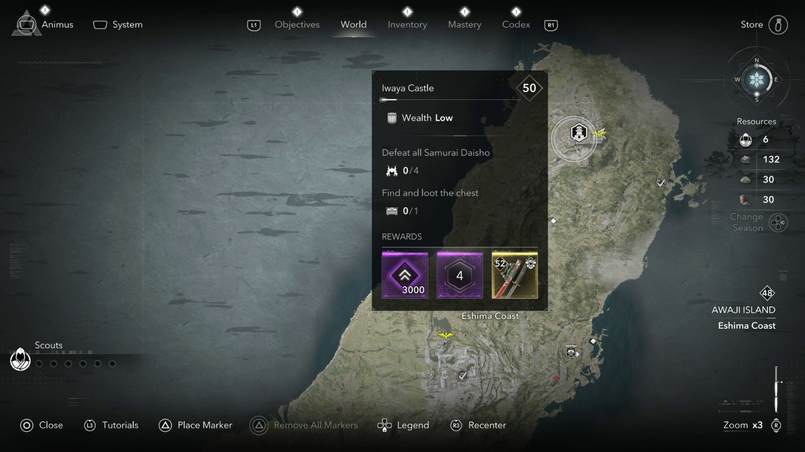 Assassin’s Creed Shadows: Claws of Awaji - All Castle Locations - Neoseeker