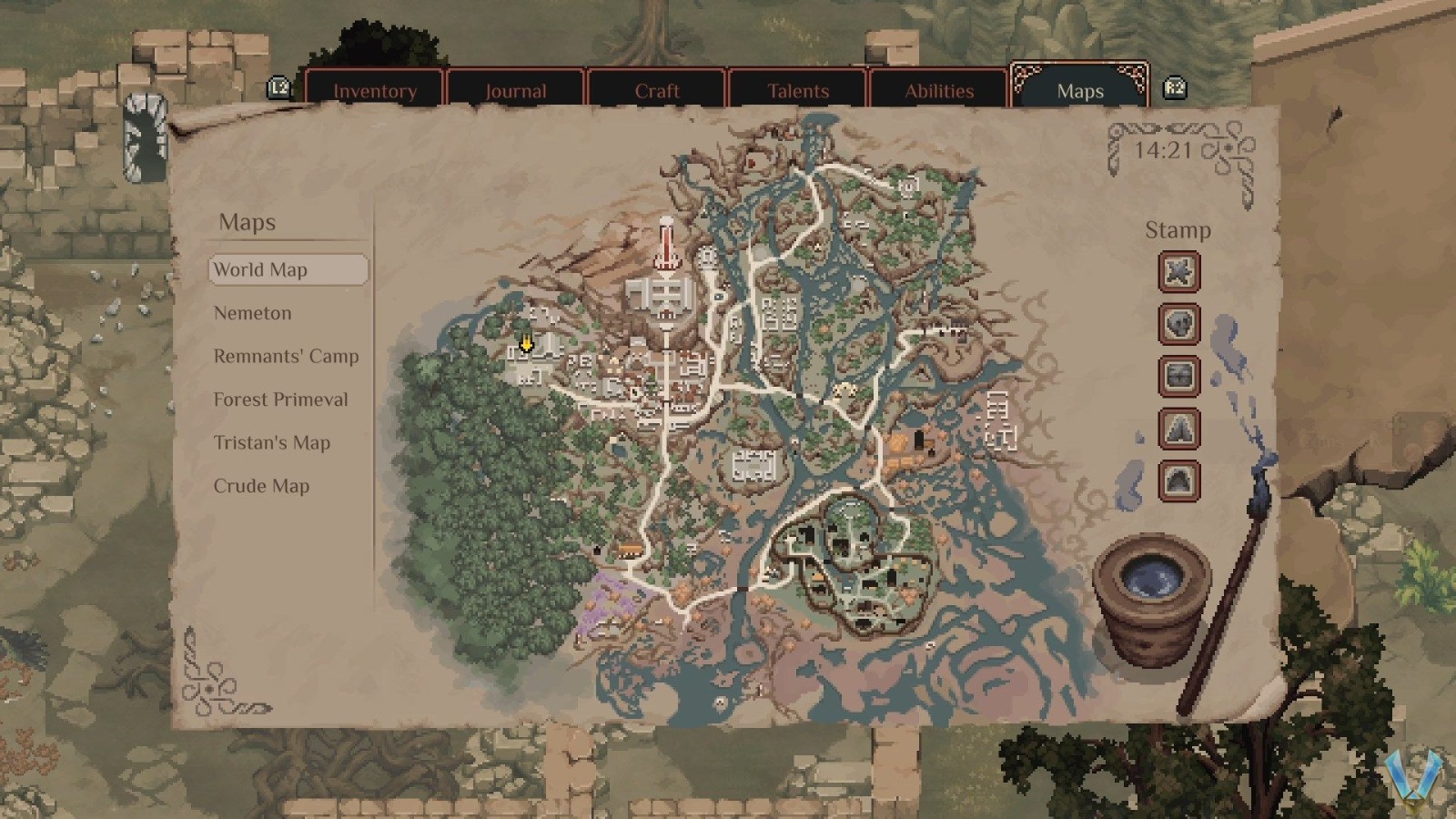 The Temple Near the Forest Primeval - Drova - Forsaken Kin Walkthrough ...