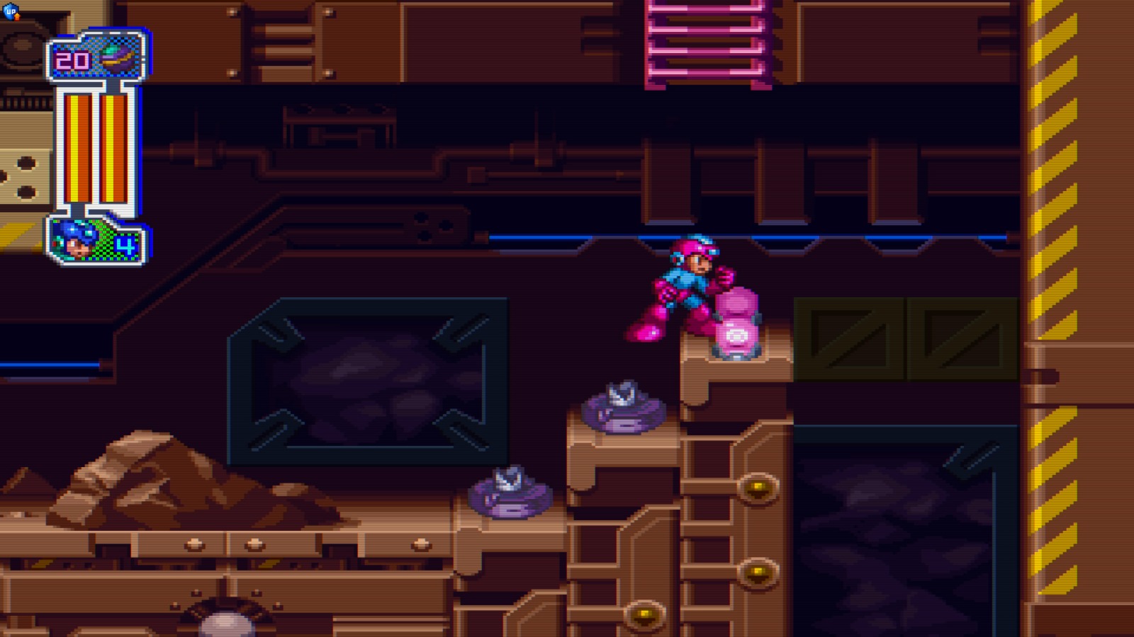 Middle Stage (B) - Mega Man Legacy Collection 2 Walkthrough - Neoseeker