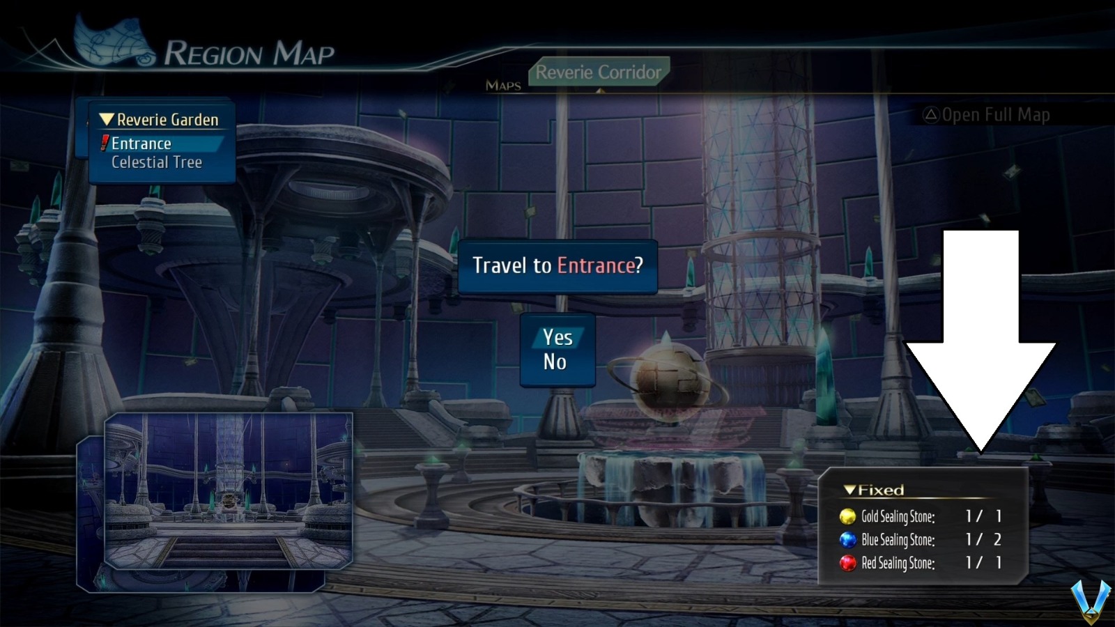 Trails into Reverie - First Time in Reverie Corridor Walkthrough - The ...