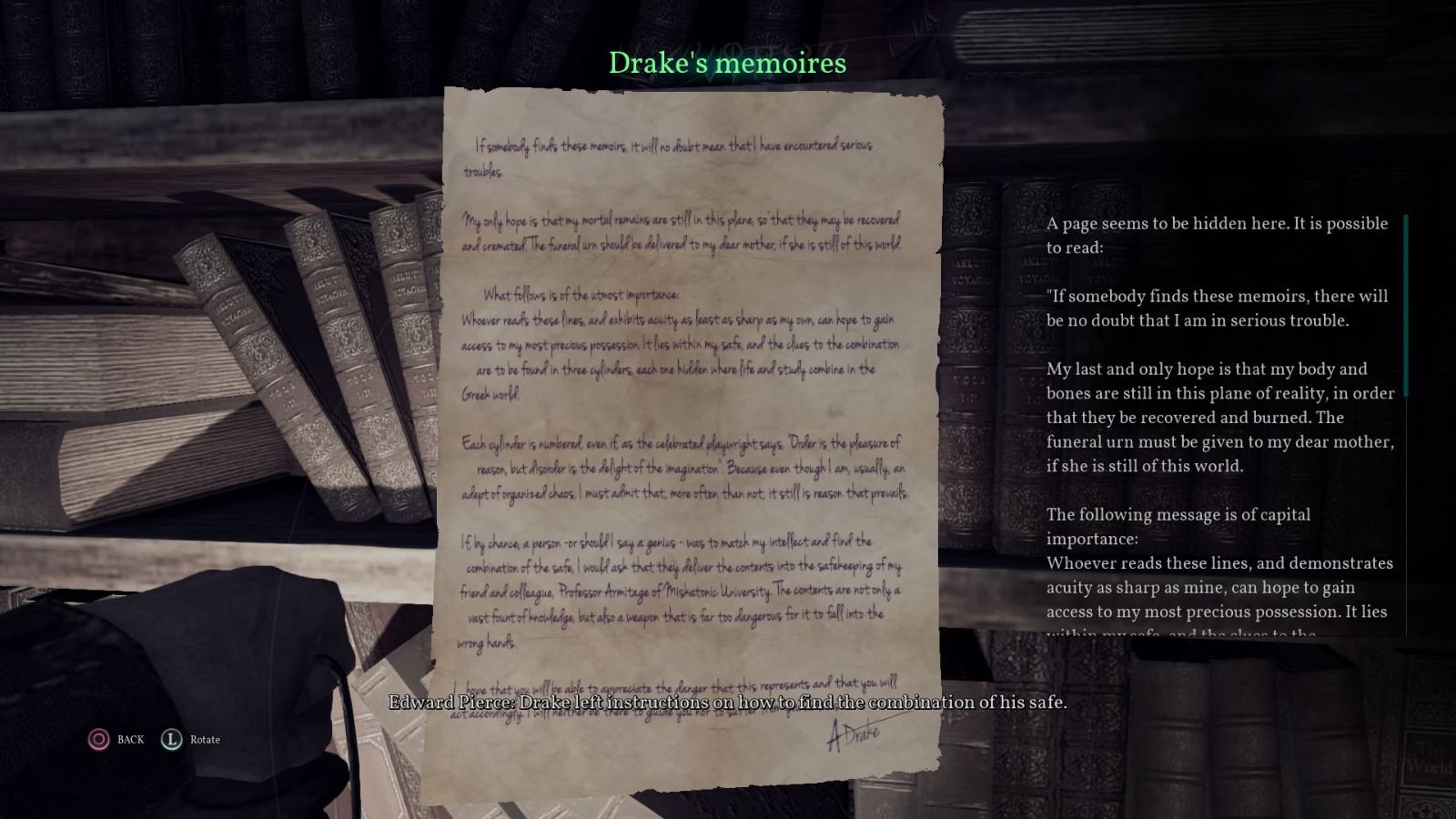 Chapter 7 - Call of Cthulhu: The Official Video Game Walkthrough ...