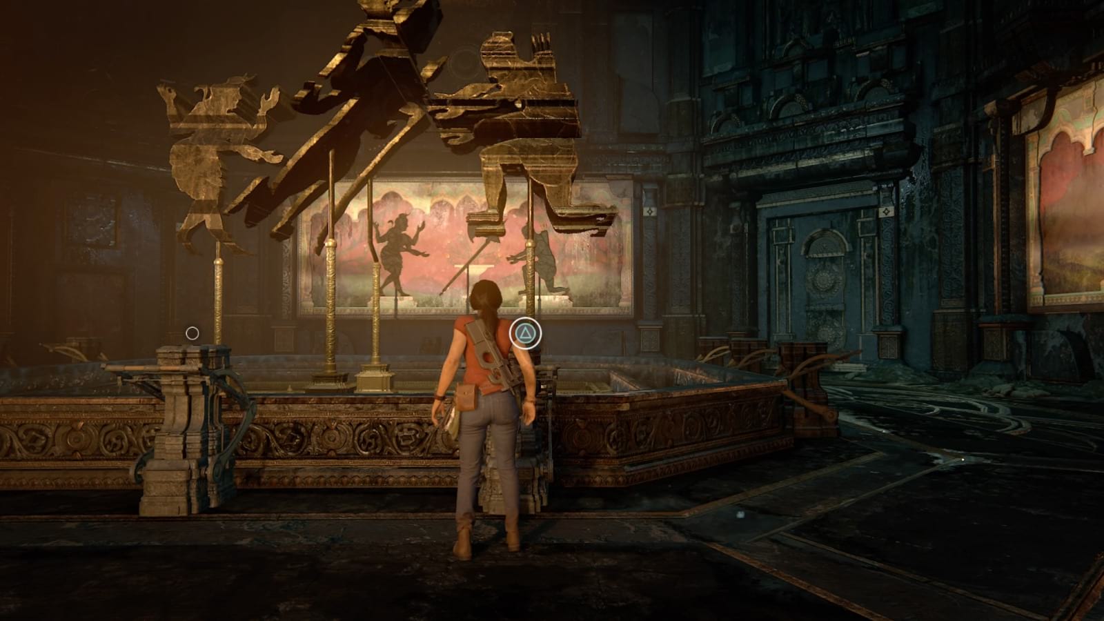 How to solve the Shadow Puzzle - Uncharted: The Lost Legacy Walkthrough ...