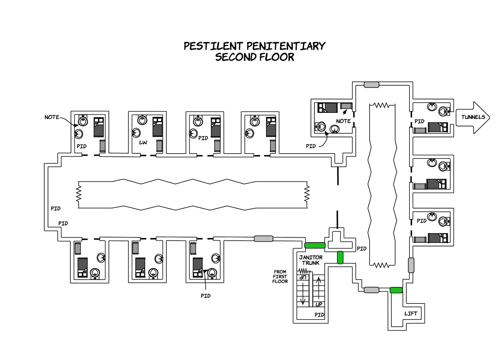 Pestilent Penitentiary - Viscera Cleanup Detail Walkthrough - Neoseeker