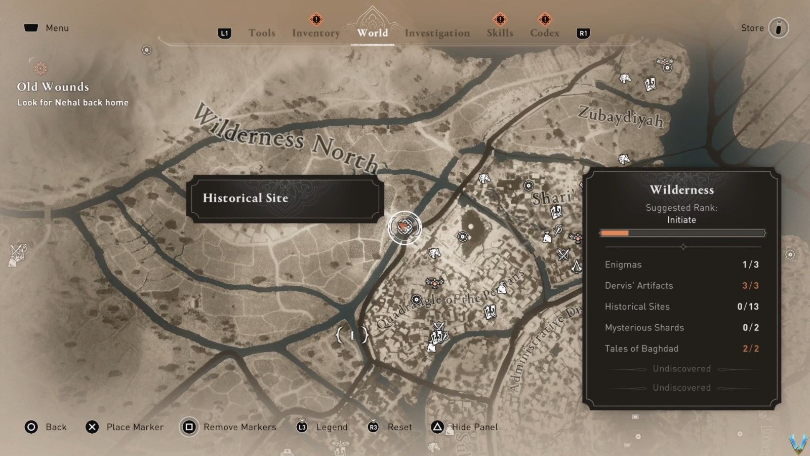 Assassin's Creed Mirage - Wilderness Historical Sites Locations Guide ...