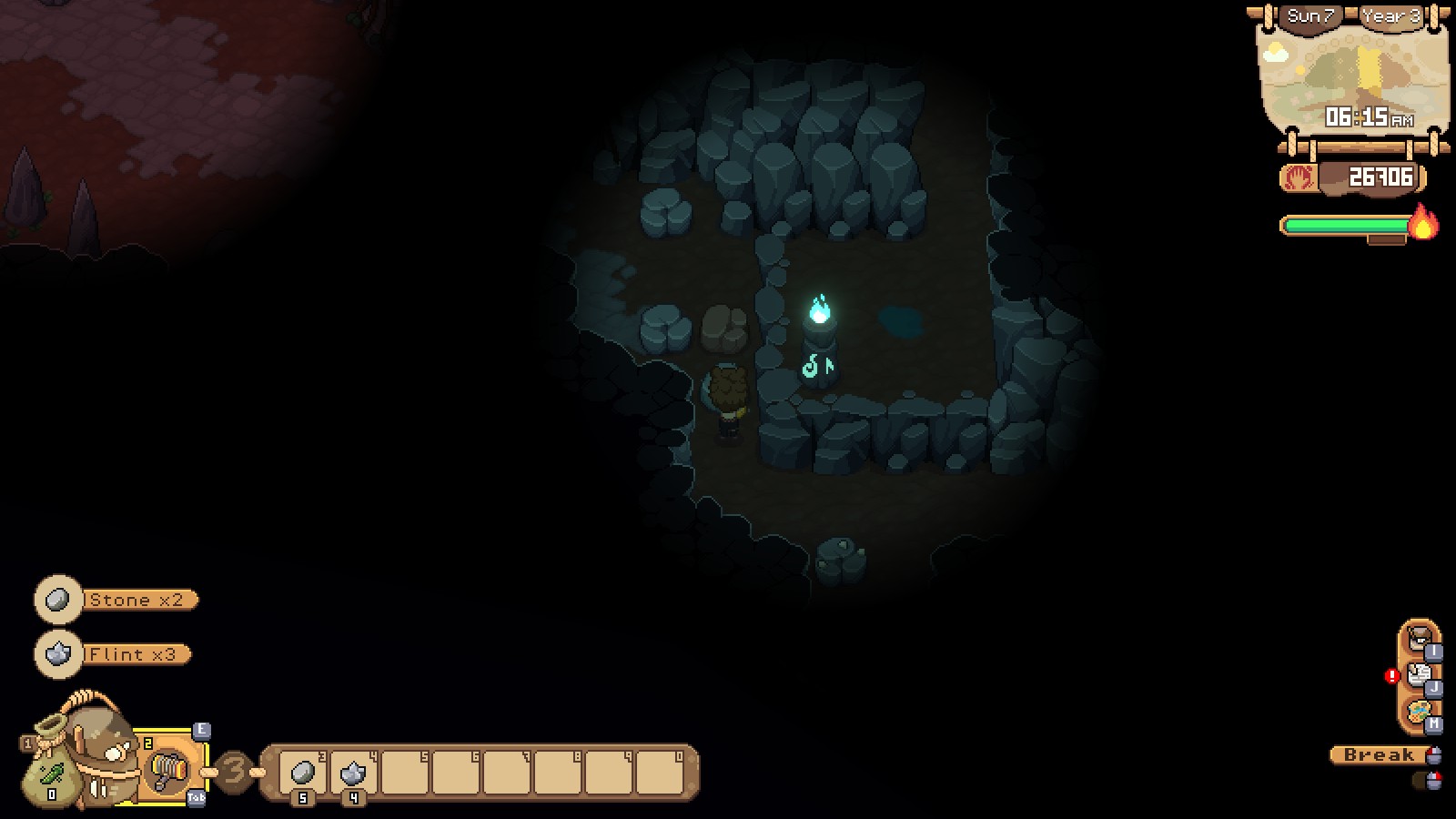 Roots of Pacha - Caves Mining Guide - Neoseeker