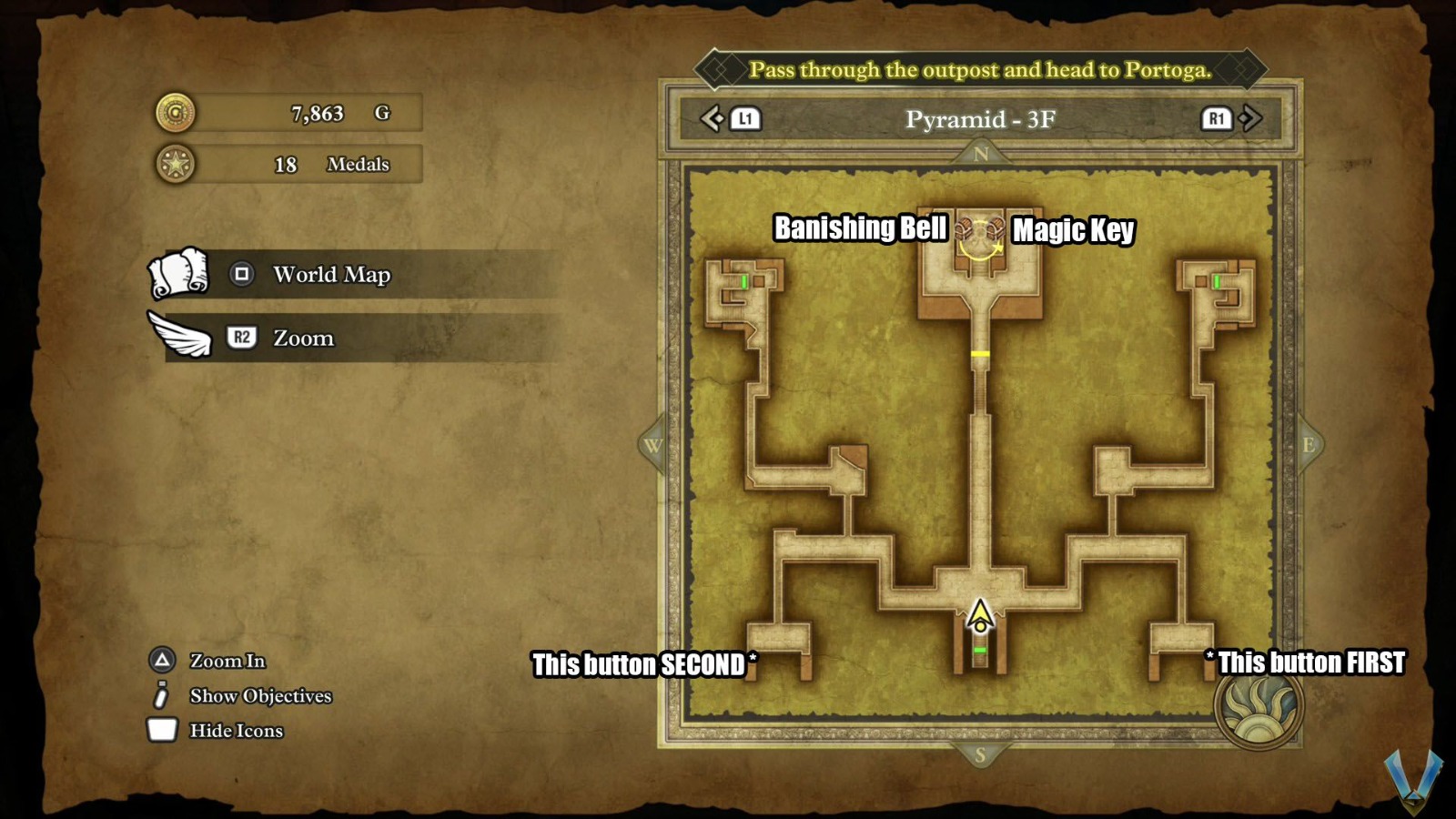 Pyramid - Dragon Quest III HD-2D Remake Walkthrough - Neoseeker