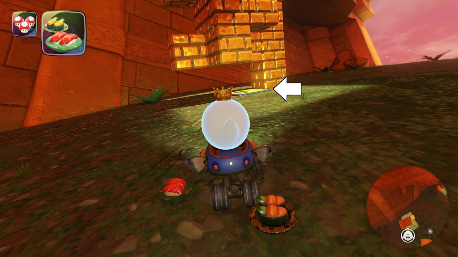 Great ? Block Ruins Hidden ? Panel Locations - Mario Kart World ...