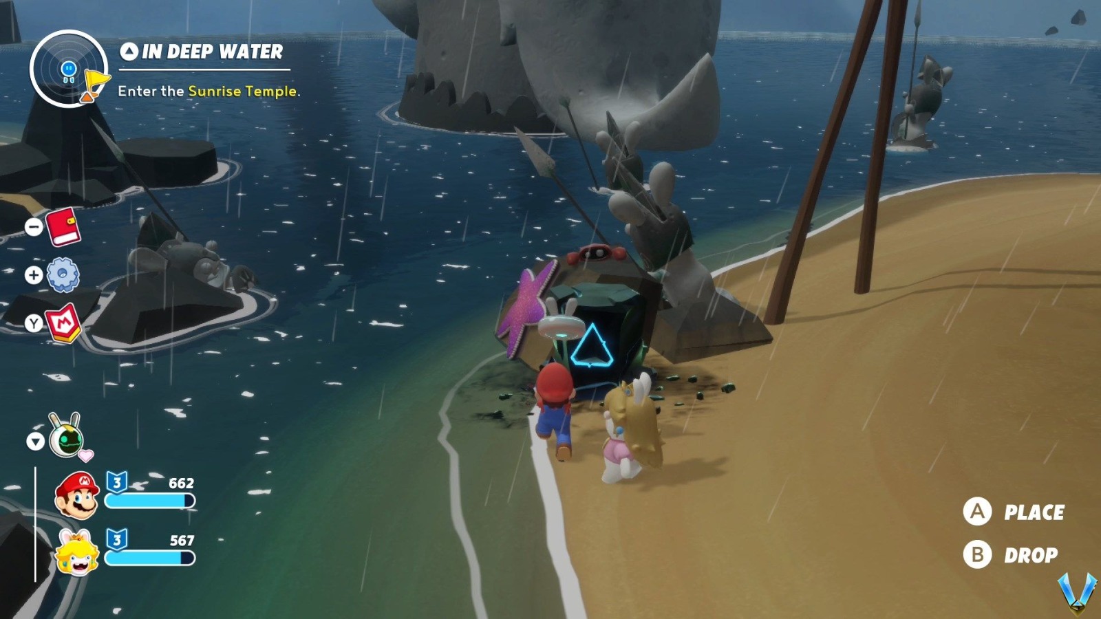 Mario + Rabbids Sparks of Hope - In Deep Water Walkthrough - Neoseeker