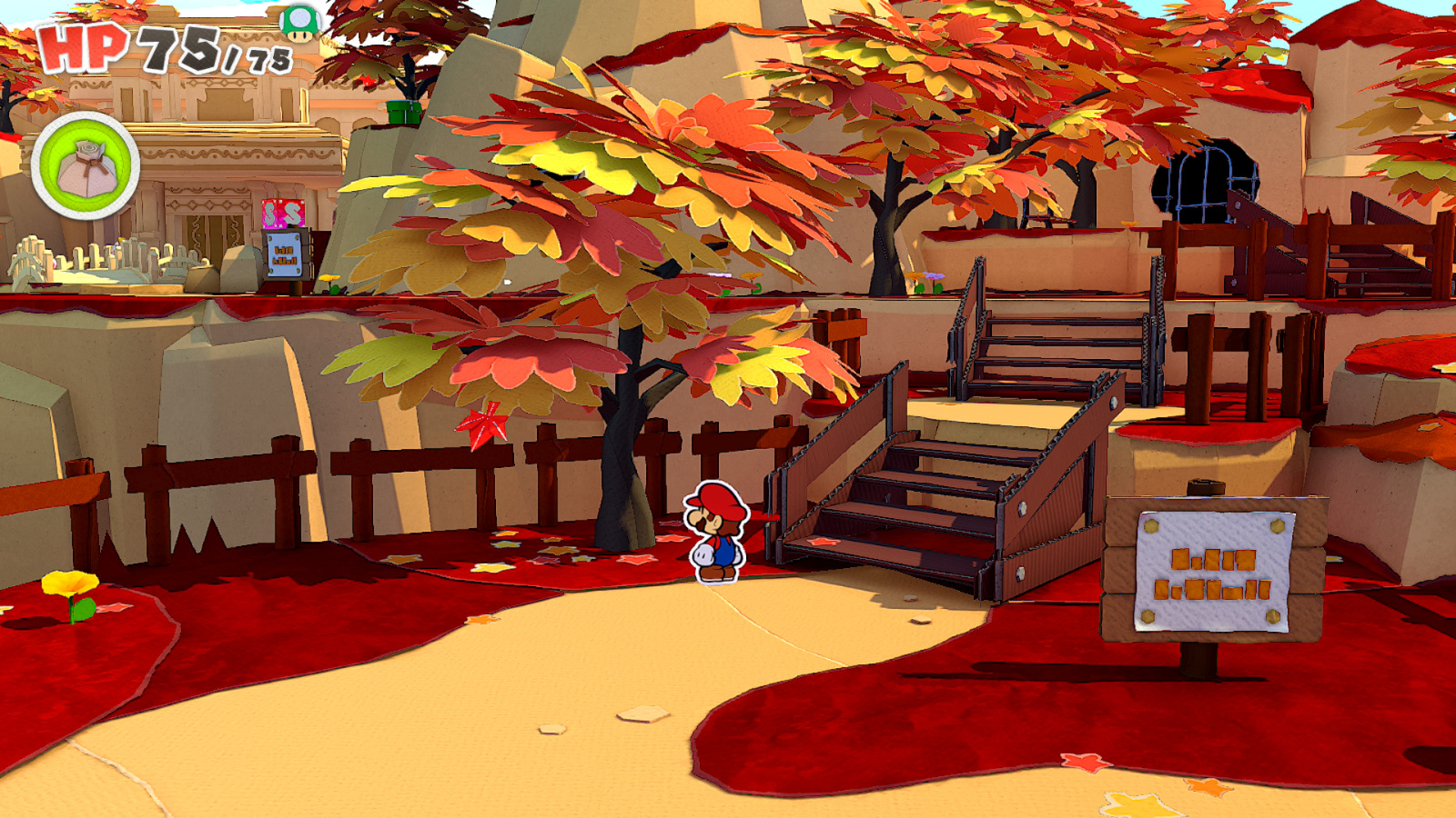 Paper Mario: Origami King - Autumn Mountain Walkthrough - Paper Mario ...