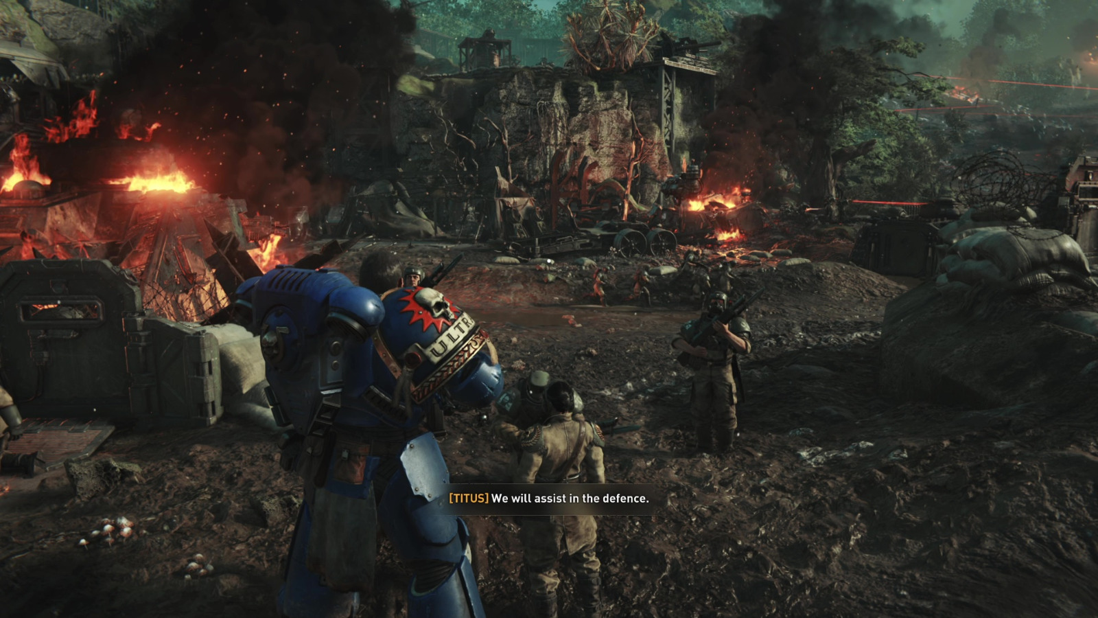 Warhammer 40,000: Space Marine 2 - Operation I: Skyfire walkthrough ...