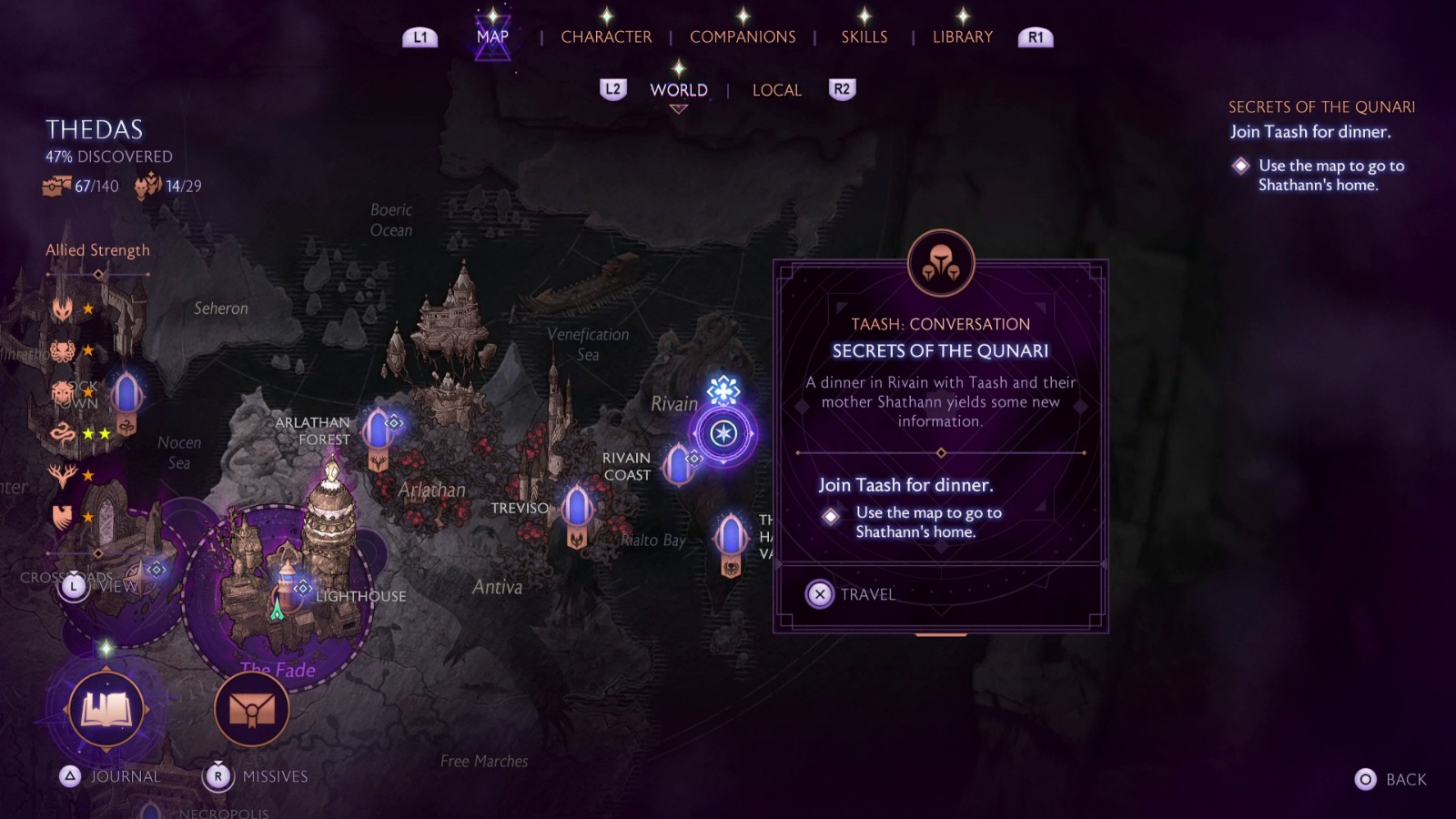 Dragon Age: The Veilguard - Secrets of the Qunari Walkthrough - Neoseeker