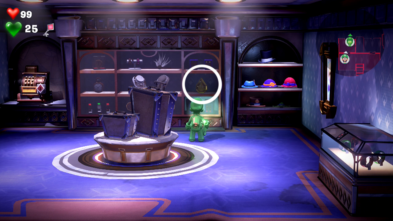 Explore 3F - Hotel Shops - Luigi's Mansion 3 Walkthrough - Neoseeker