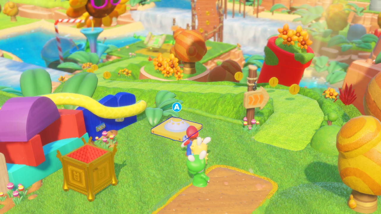 World 1-1 - Unlikely Heroes - Mario + Rabbids Kingdom Battle ...