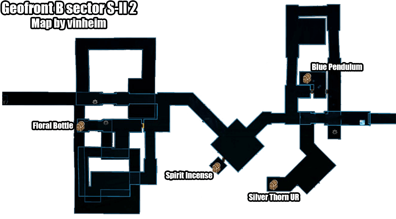 Trails into Reverie - Geofront B Sector - S-II Walkthrough - The Legend ...