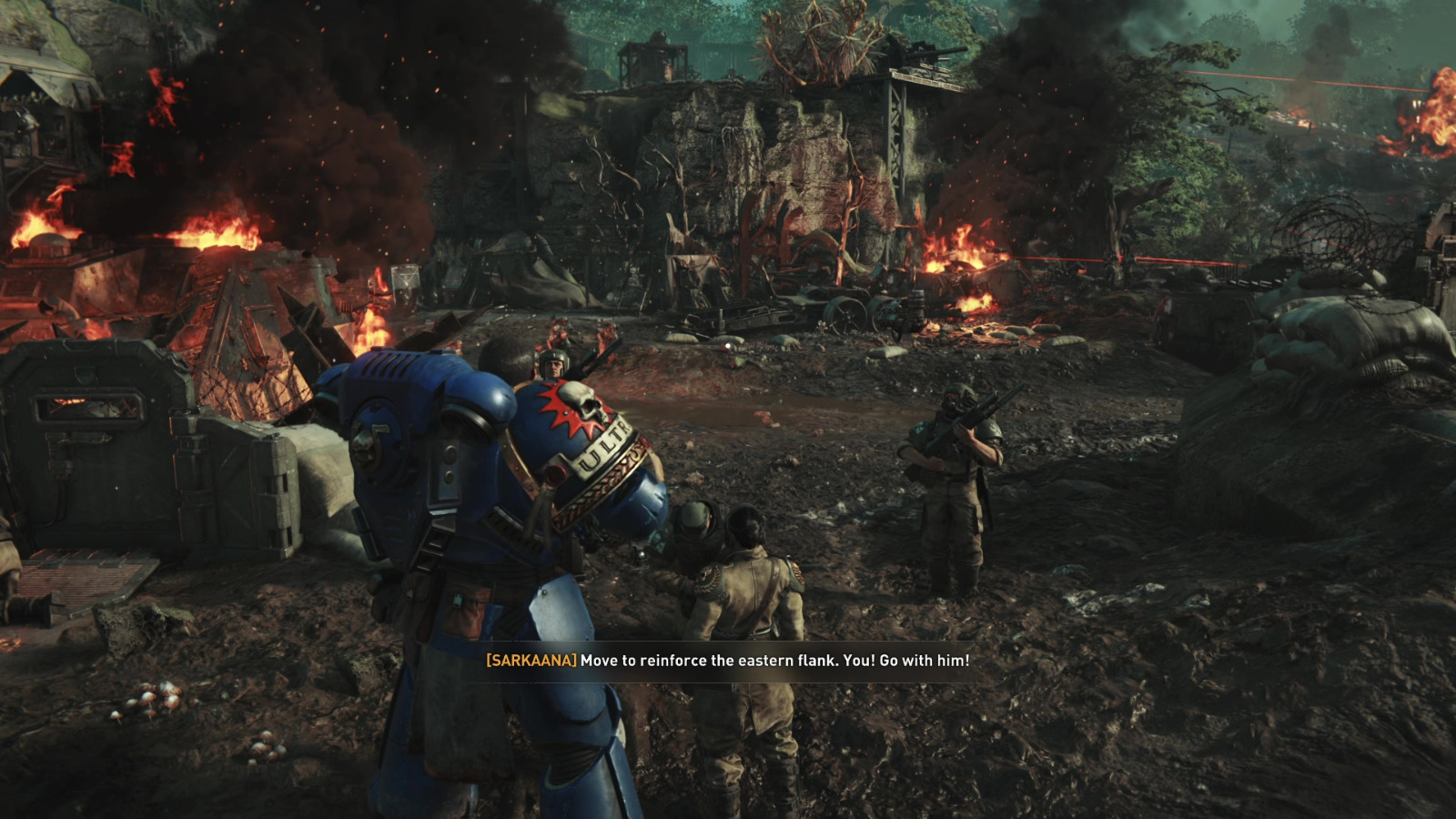 Warhammer 40,000: Space Marine 2 - Operation I: Skyfire walkthrough ...