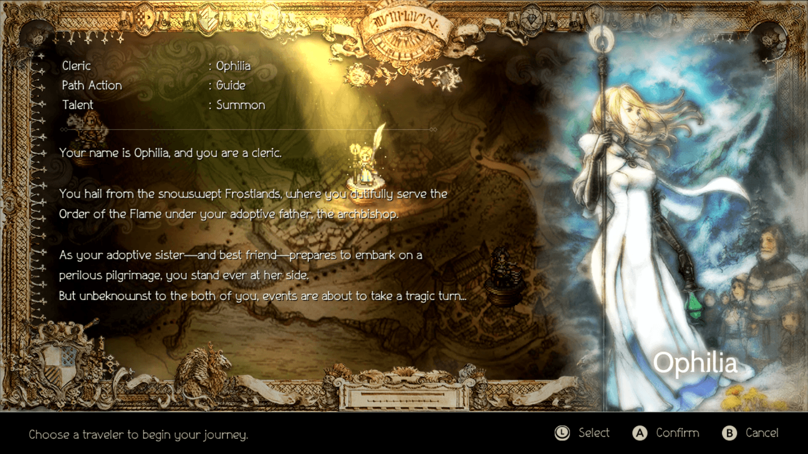 Chapter 1 Ophilia Walkthrough - Octopath Traveler - Neoseeker