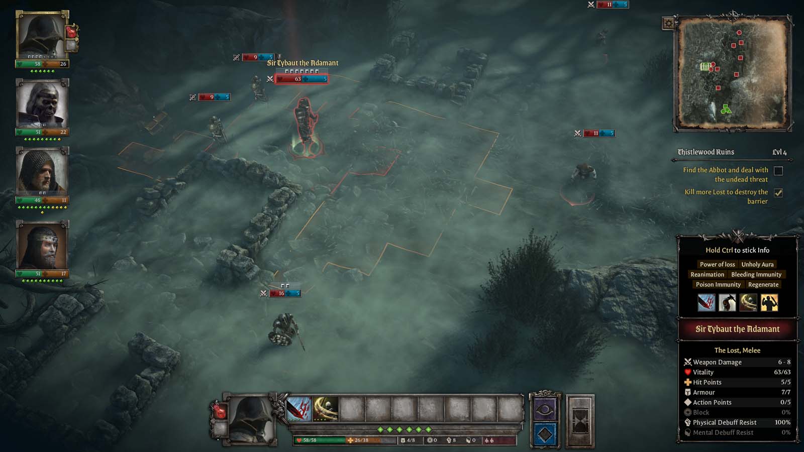 Thistlewood Ruins Side Mission Guide - King Arthur: Knight's Tale ...