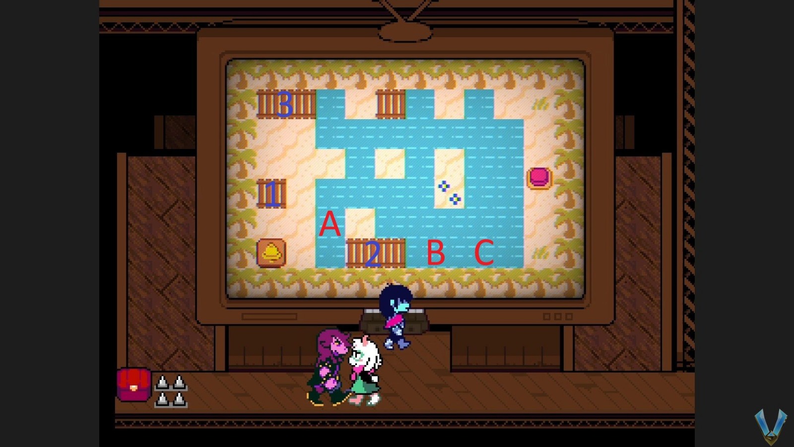 Backstage Pt.2 - Deltarune Walkthrough - Neoseeker