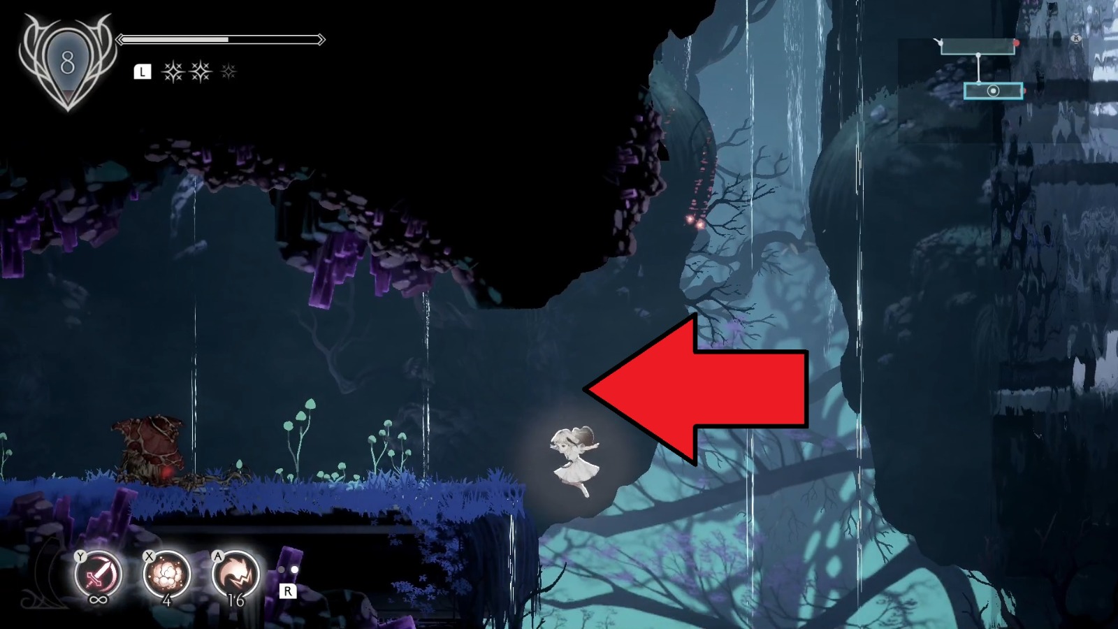 ENDER LILIES: Quietus of the Knights - Witch's Thicket Walkthrough ...