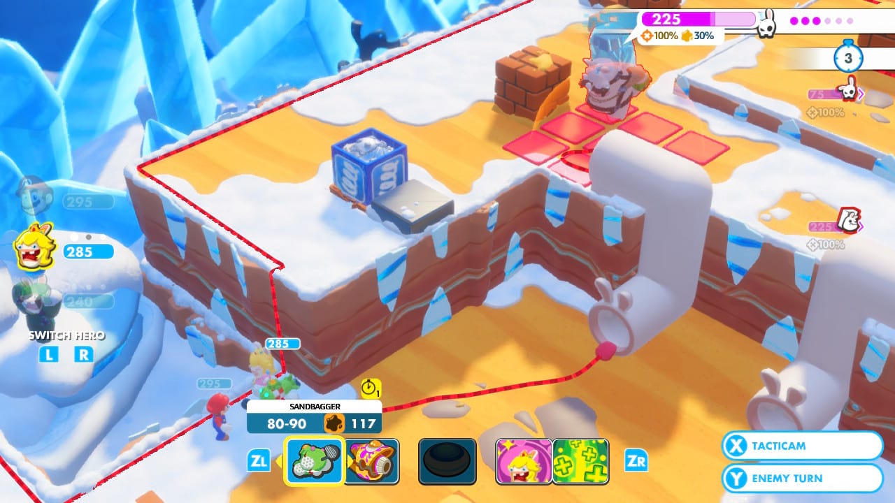 World 2-6: Shields of Sherbet Desert - Mario + Rabbids Kingdom Battle ...