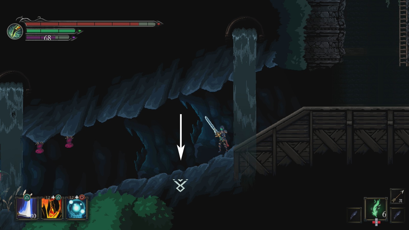 Darkness Falls - Death's Gambit: Afterlife Walkthrough - Neoseeker