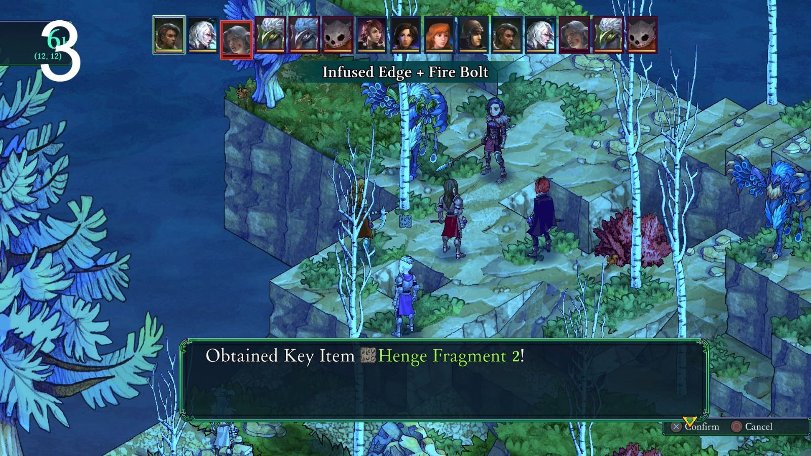 Battle 21 - Lady Anquine in the Alpine Woods Walkthrough - Fell Seal ...