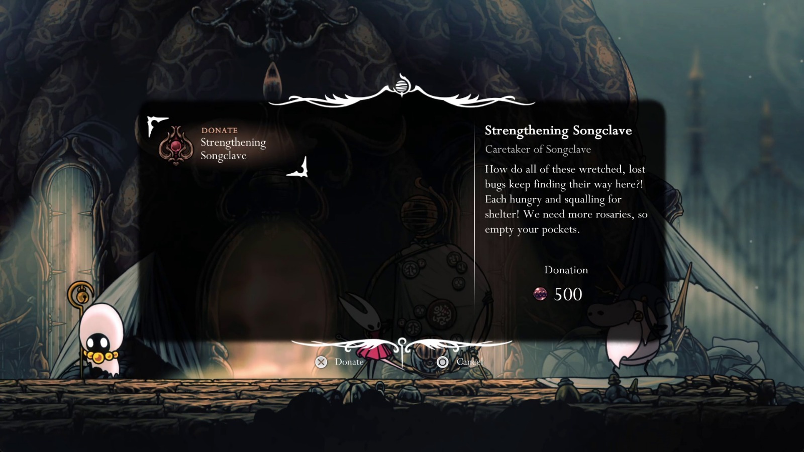 Strengthening Songclave - Hollow Knight: Silksong Walkthrough - Neoseeker