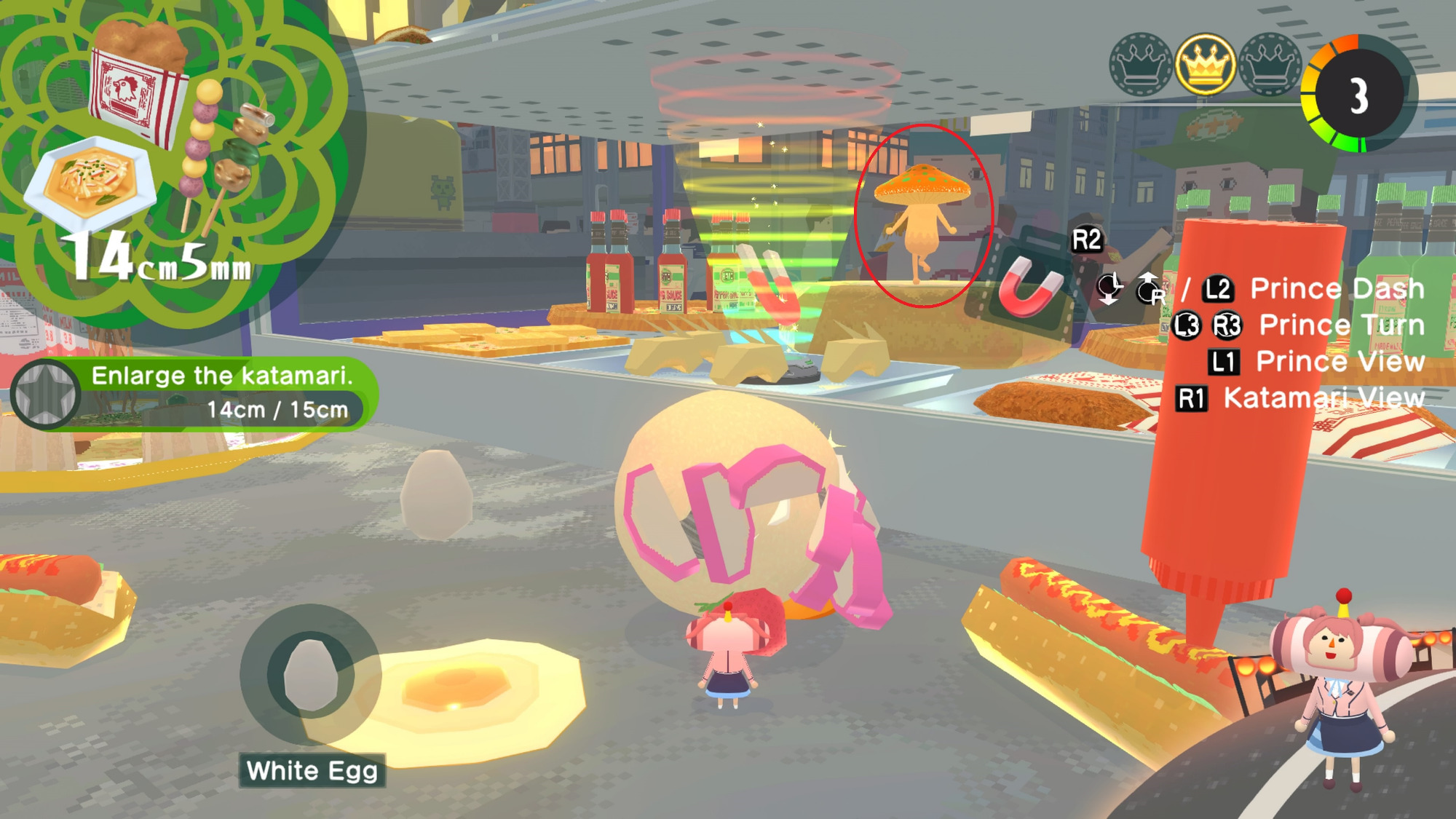 Rev Up Those Fryers - Once Upon A Katamari Walkthrough - Neoseeker