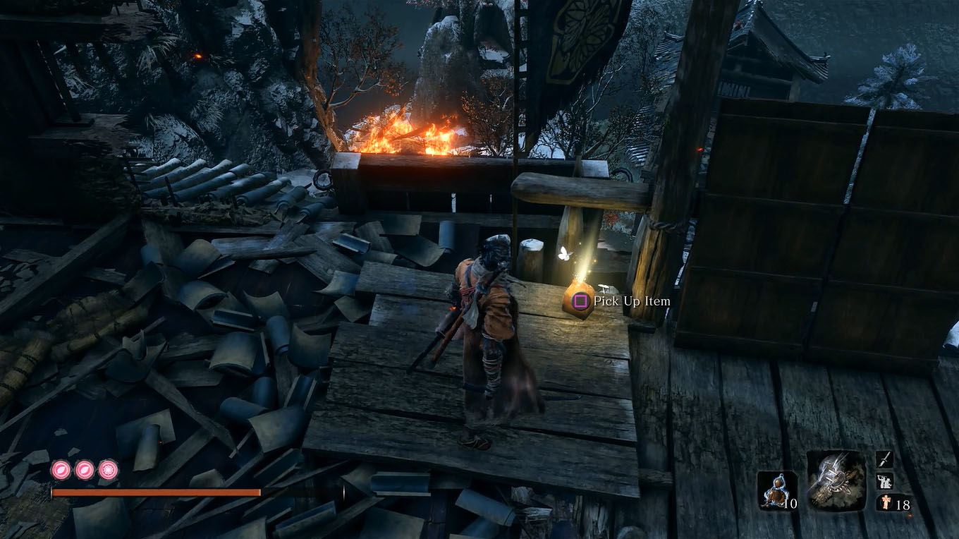 Walkthrough: Ashina Outskirts (Invasion) - Sekiro: Shadows Die Twice ...