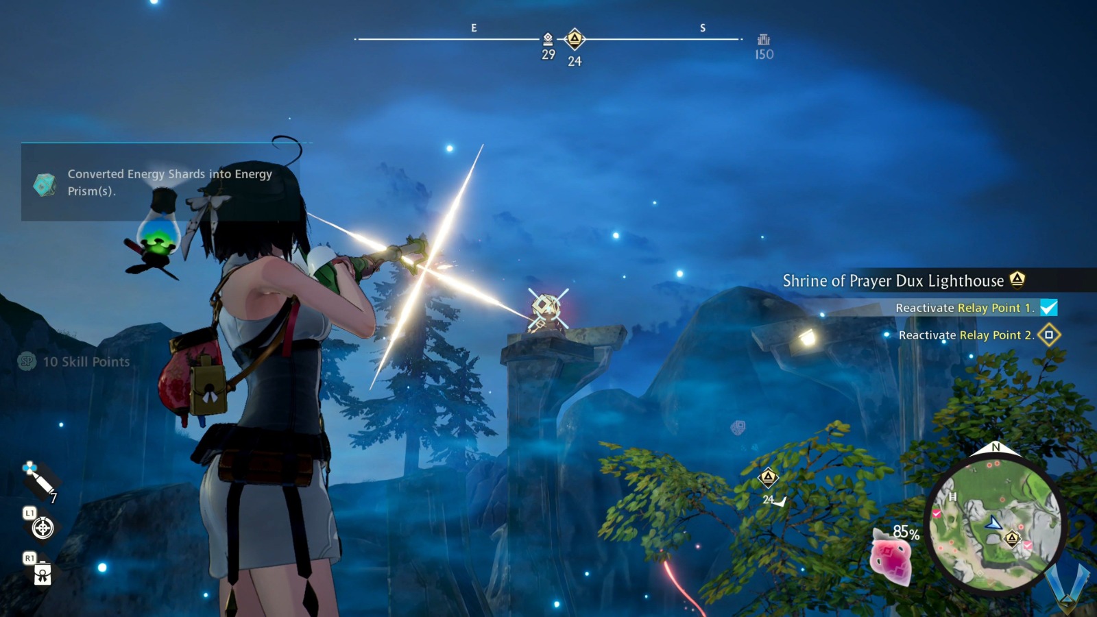 Shrine of Prayer Dux Lighthouse - Atelier Yumia: The Alchemist of ...