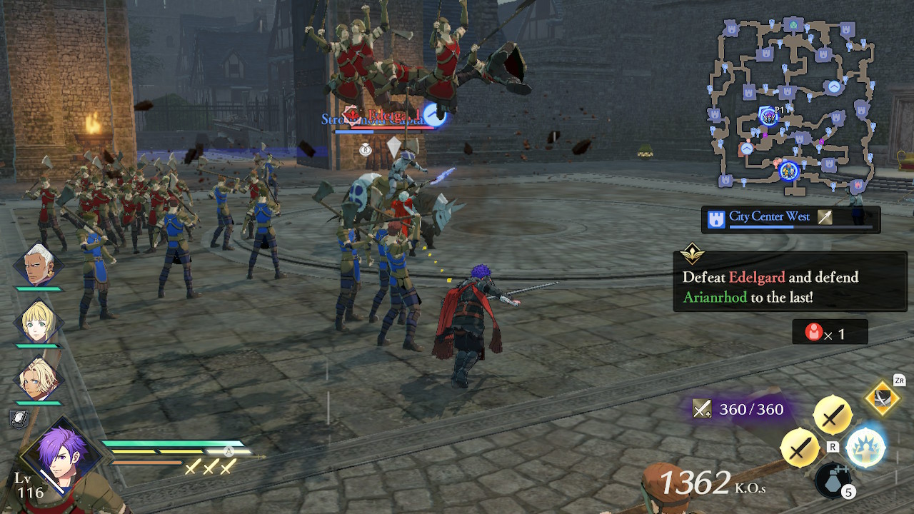 Chapter 9: Saving of the Silver Maiden Guide - Fire Emblem Warriors ...