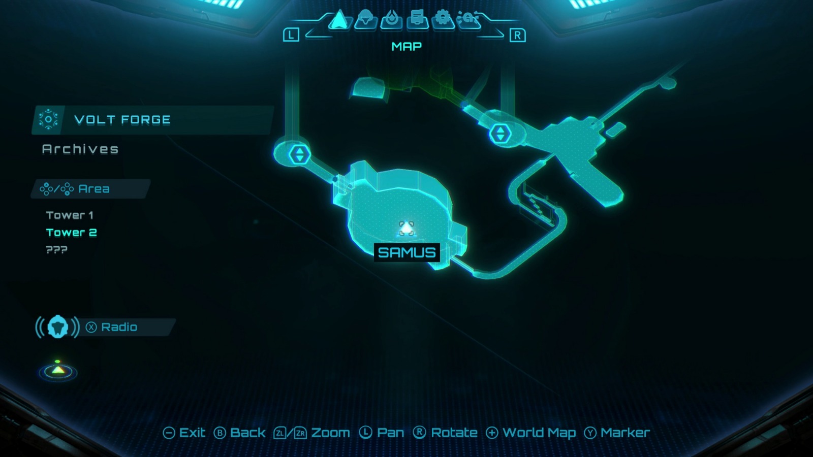 Volt Forge - Tower 2 - Metroid Prime 4: Beyond Walkthrough - Neoseeker