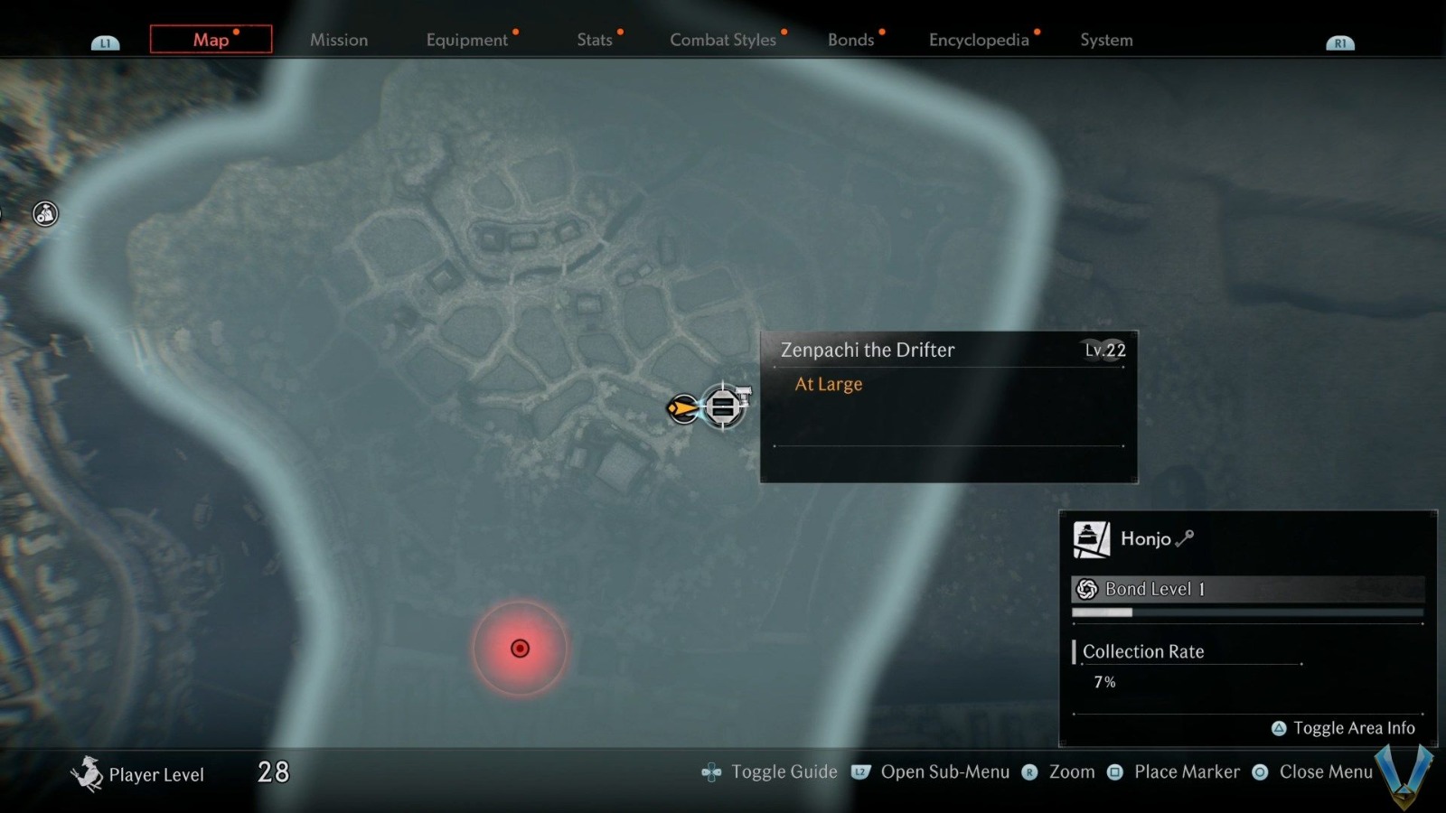 Rise of the Ronin - Edo Fugitive Locations Guide - Neoseeker