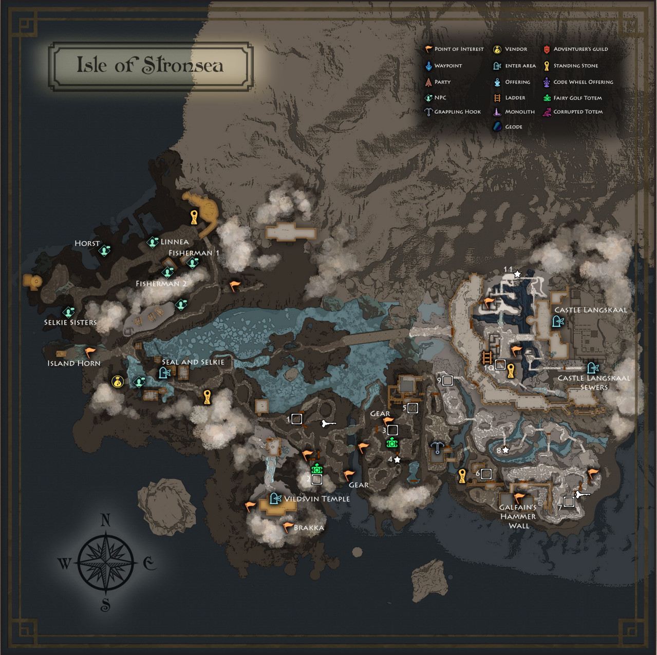 The Secret of Cialhmar - Bones in the Fog - The Ominous Isle - The Bard ...