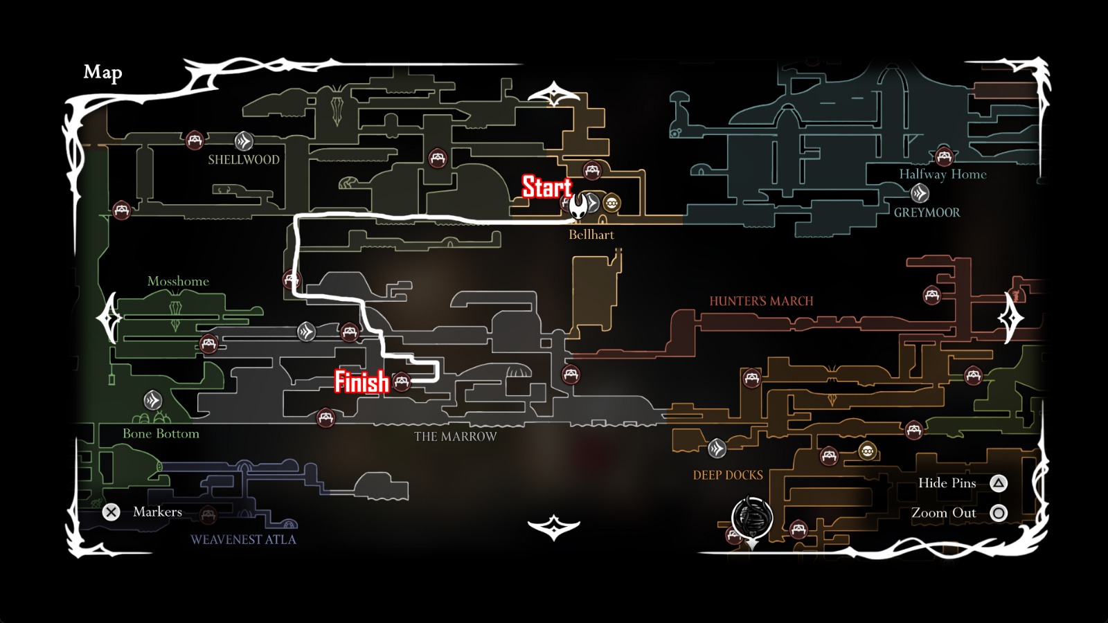 Survivor's Camp Supplies - Hollow Knight: Silksong Walkthrough - Neoseeker