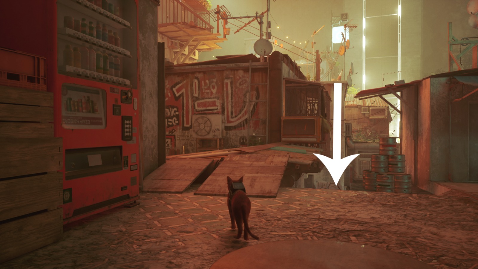 The Slums - Stray (2022) Walkthrough and Guide - Neoseeker