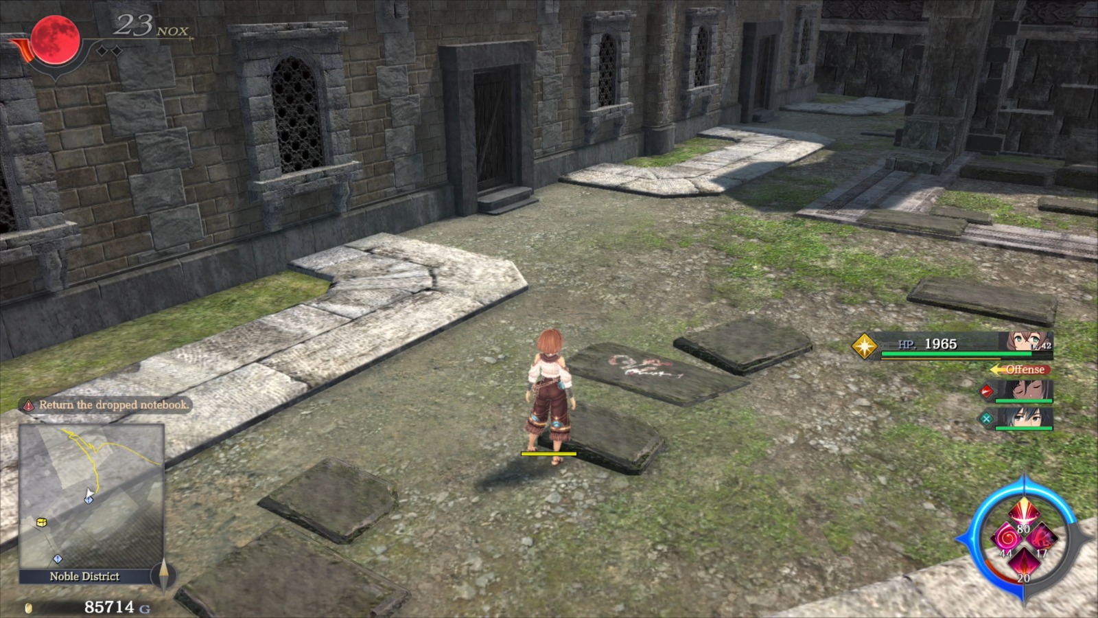 Ys IX: Monstrum Nox - Noble District Walkthrough - Neoseeker