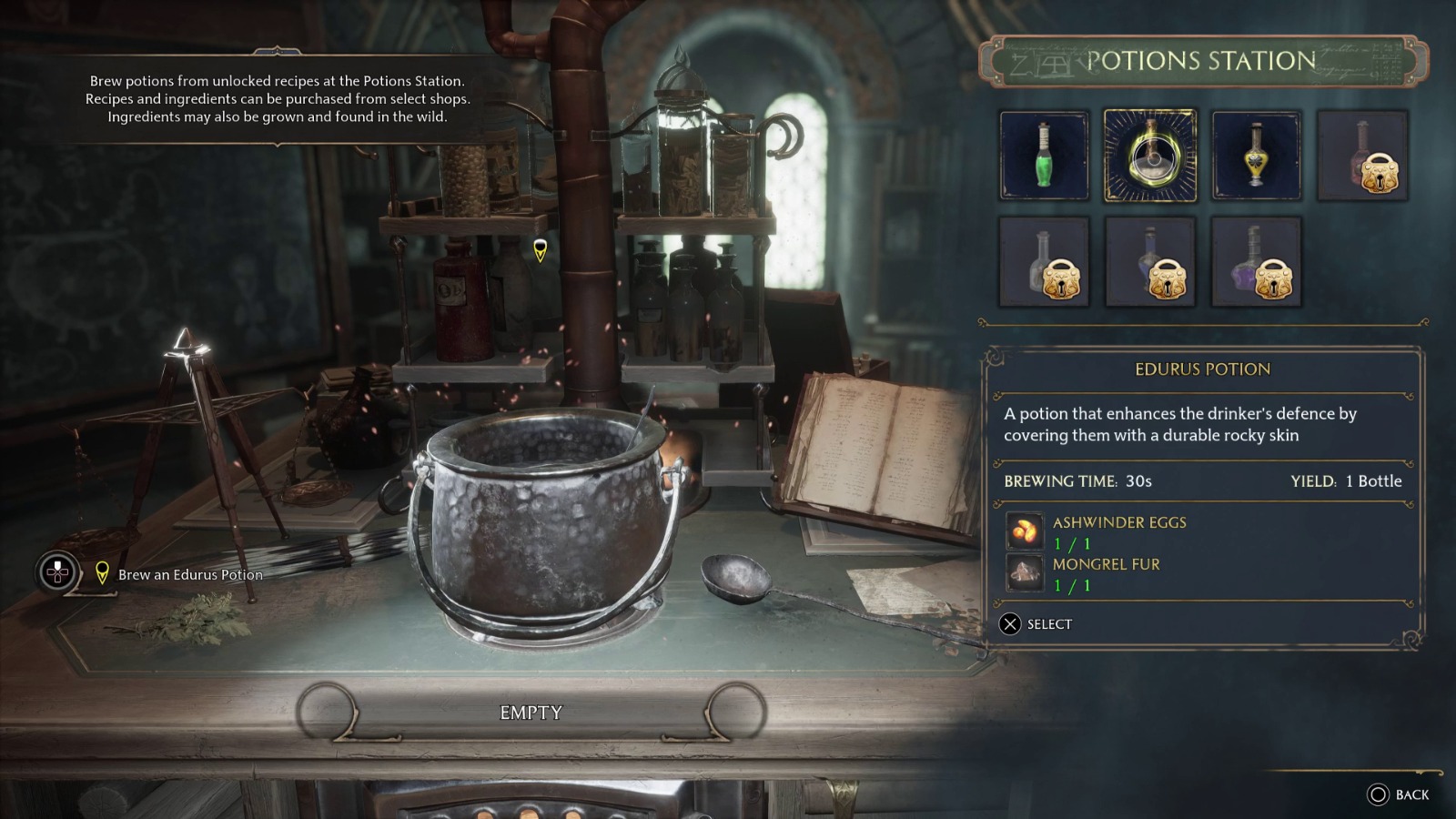 Potions Class - Hogwarts Legacy Walkthrough - Neoseeker