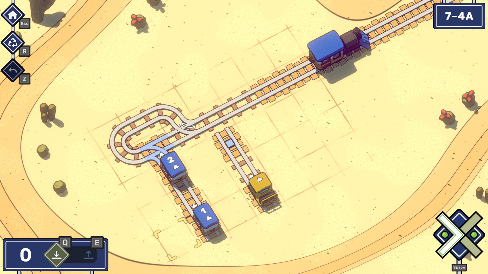 World 7 Puzzle Solutions - Railbound Walkthrough - Neoseeker