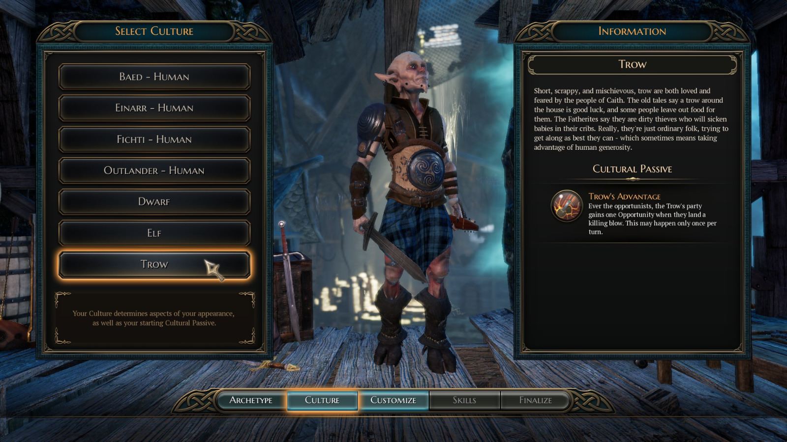 Races - The Bard's Tale IV: Barrows Deep Walkthrough - Neoseeker