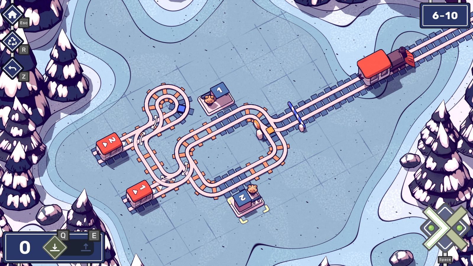 World 6 Puzzle Solutions - Railbound Walkthrough - Neoseeker