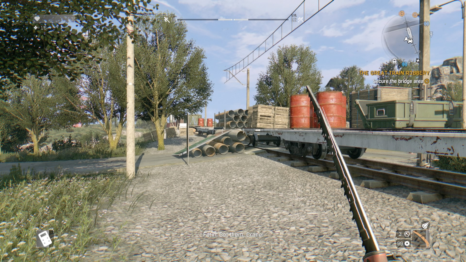 The Great Train Robbery - Dying Light: The Following Walkthrough ...