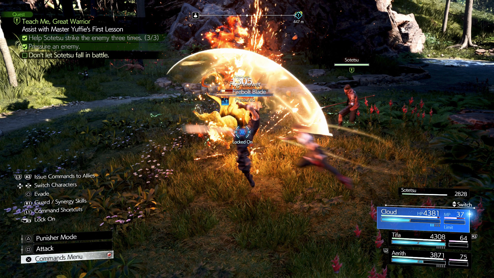 Side Quest: Teach Me, Great Warrior - Final Fantasy VII Rebirth ...