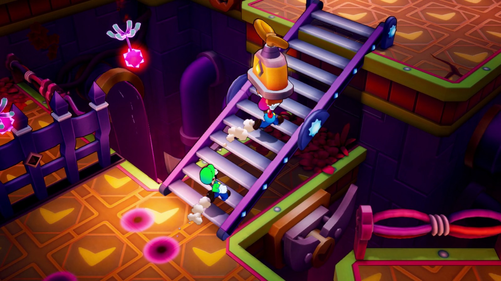 Soli-Tree - Lower Level - Mario & Luigi: Brothership Walkthrough ...