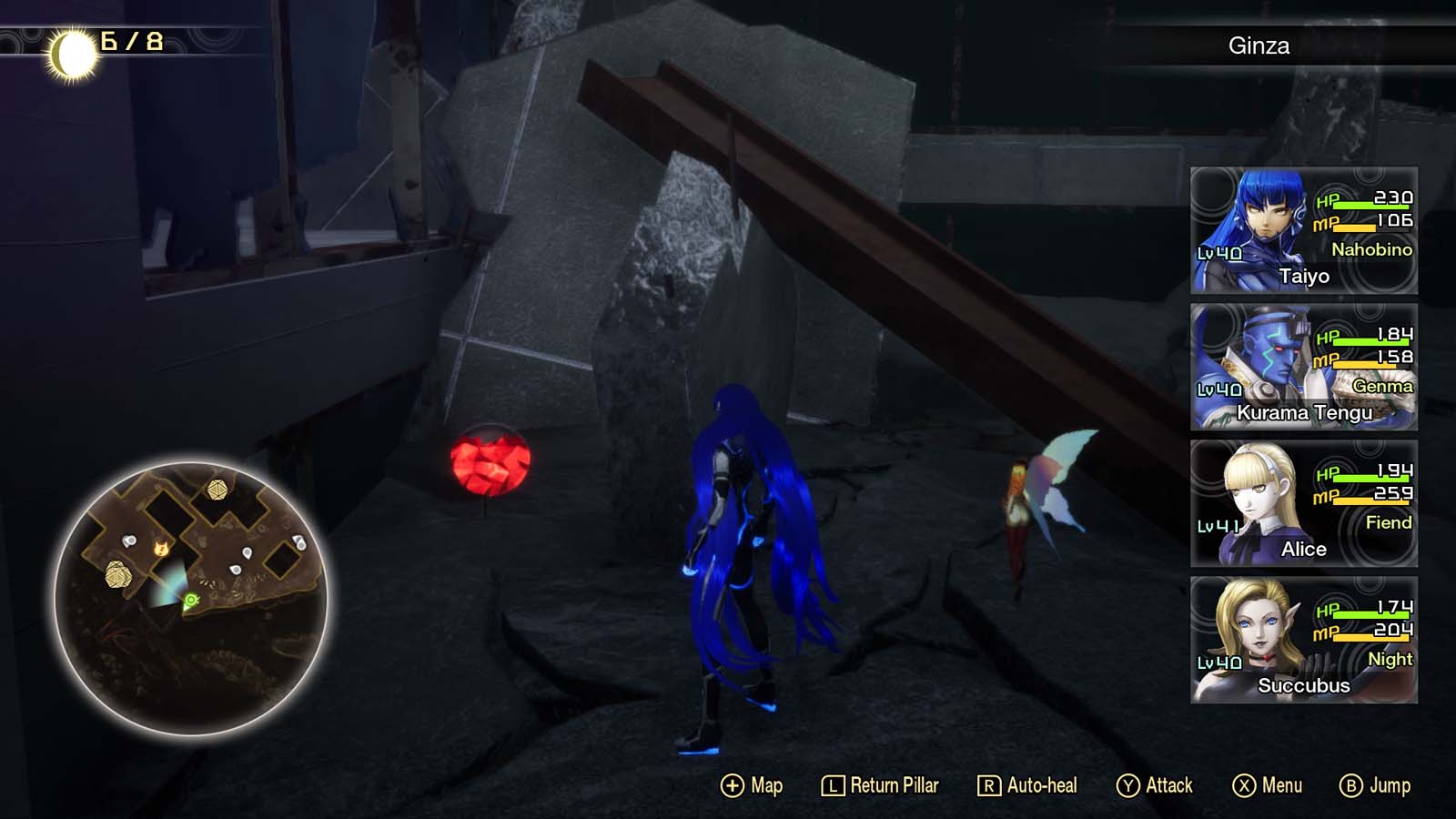 Miman Locations #101-150 for Da'at: Chiyoda - Shin Megami Tensei V ...